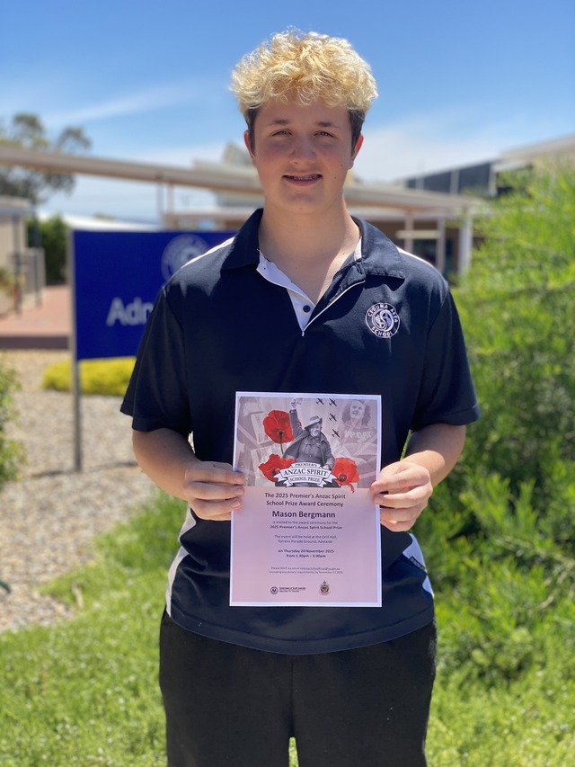 Prize winner Mason heading to Europe | Eyre Peninsula Advocate